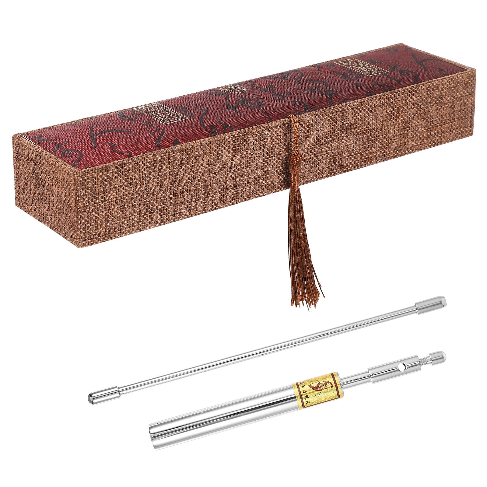 FONDOTIN 1 Set Dowsing Rod for Feng Shui Outdoor Exploration Silver ...