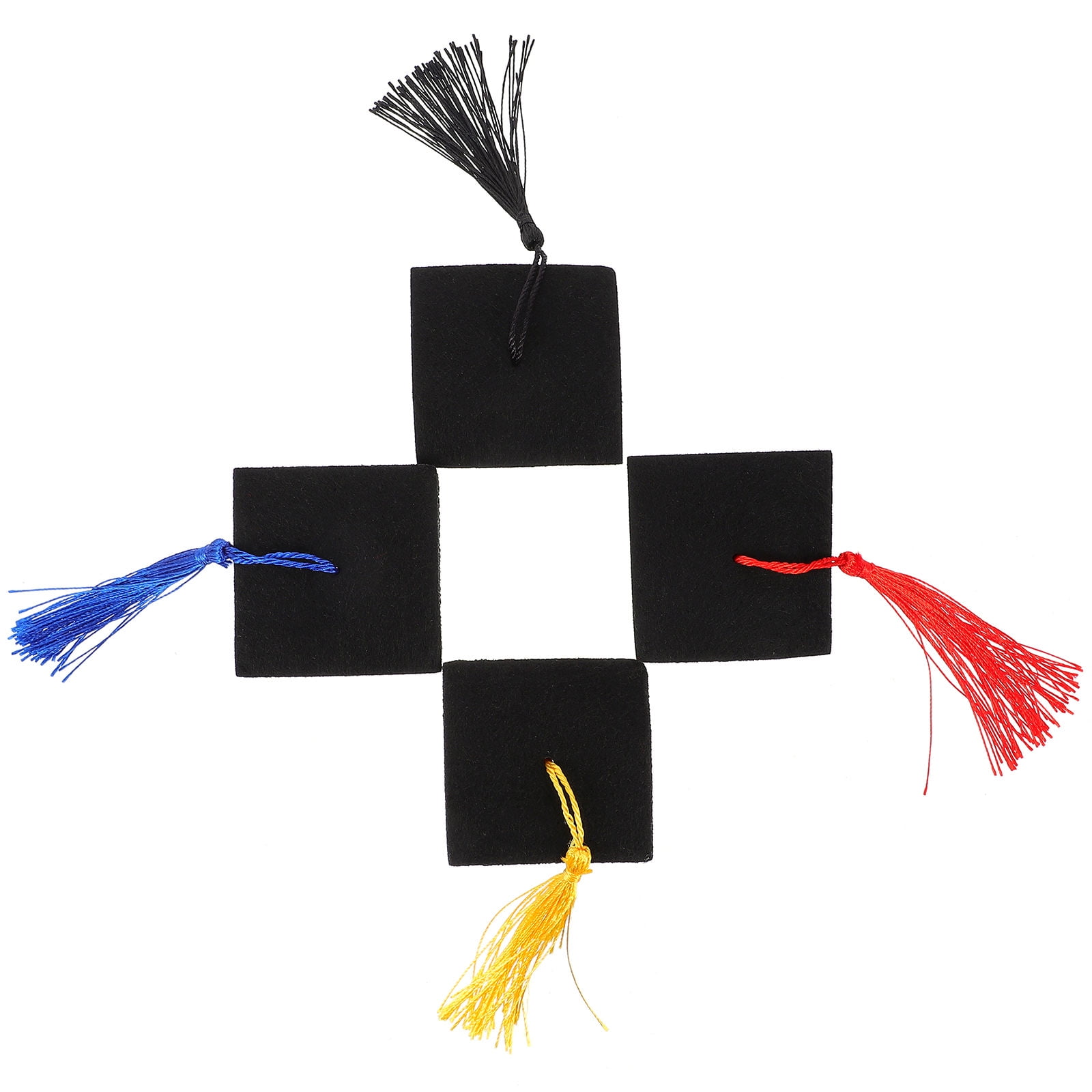 FONDOTIN 1 Set Mini Graduation Caps Decor for Hotels and Stores Table ...