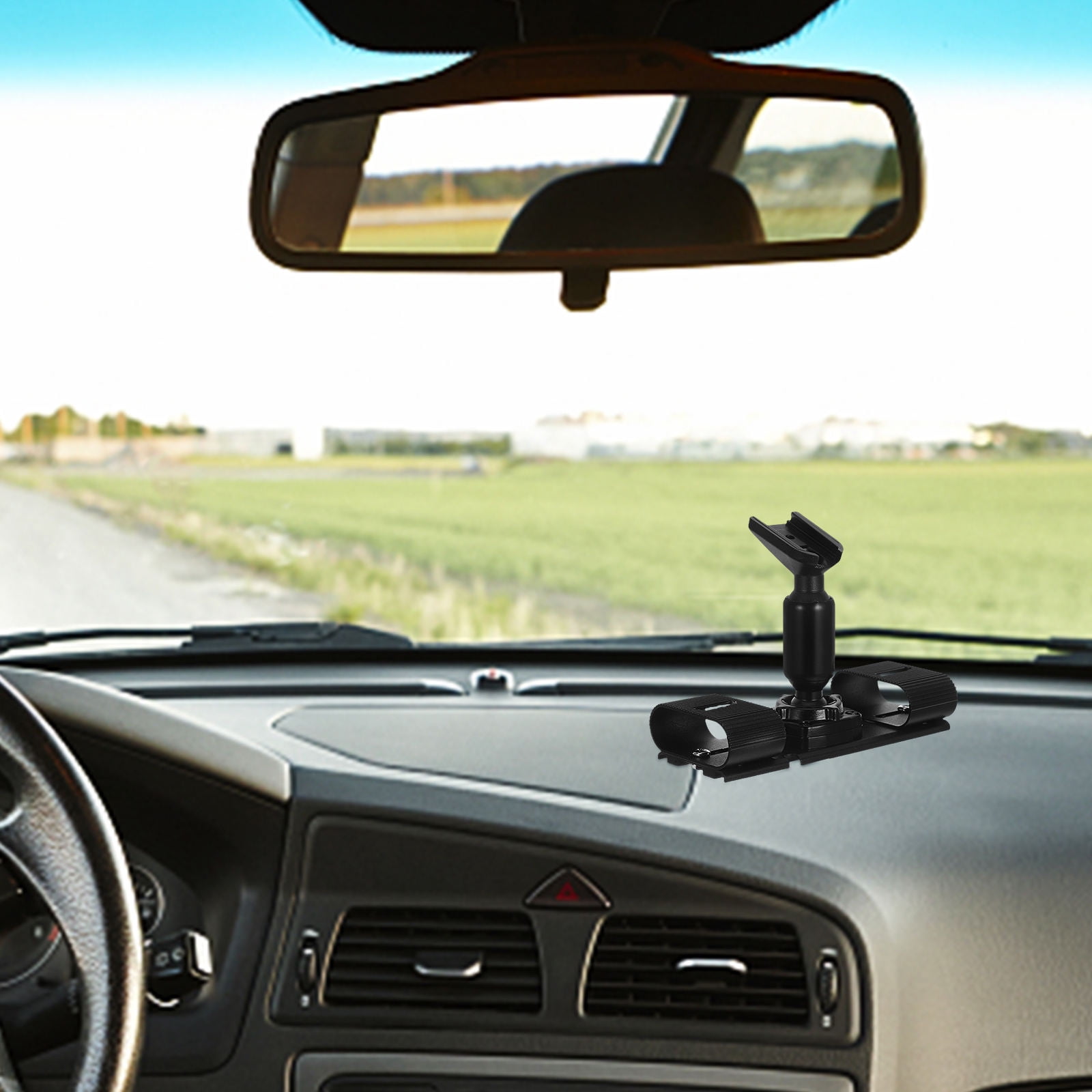 FONDOTIN 1 Set Rear View Mirror Back Plate Panel Car Interior Rearview ...