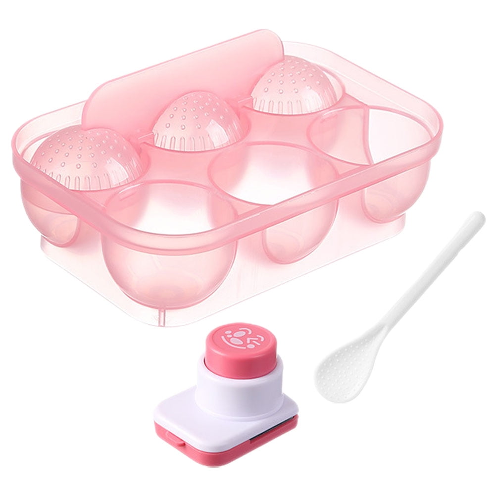 FONDOTIN 1 Set Rice Ball Maker for DIY Food Shaping Assorted Color Tool ...