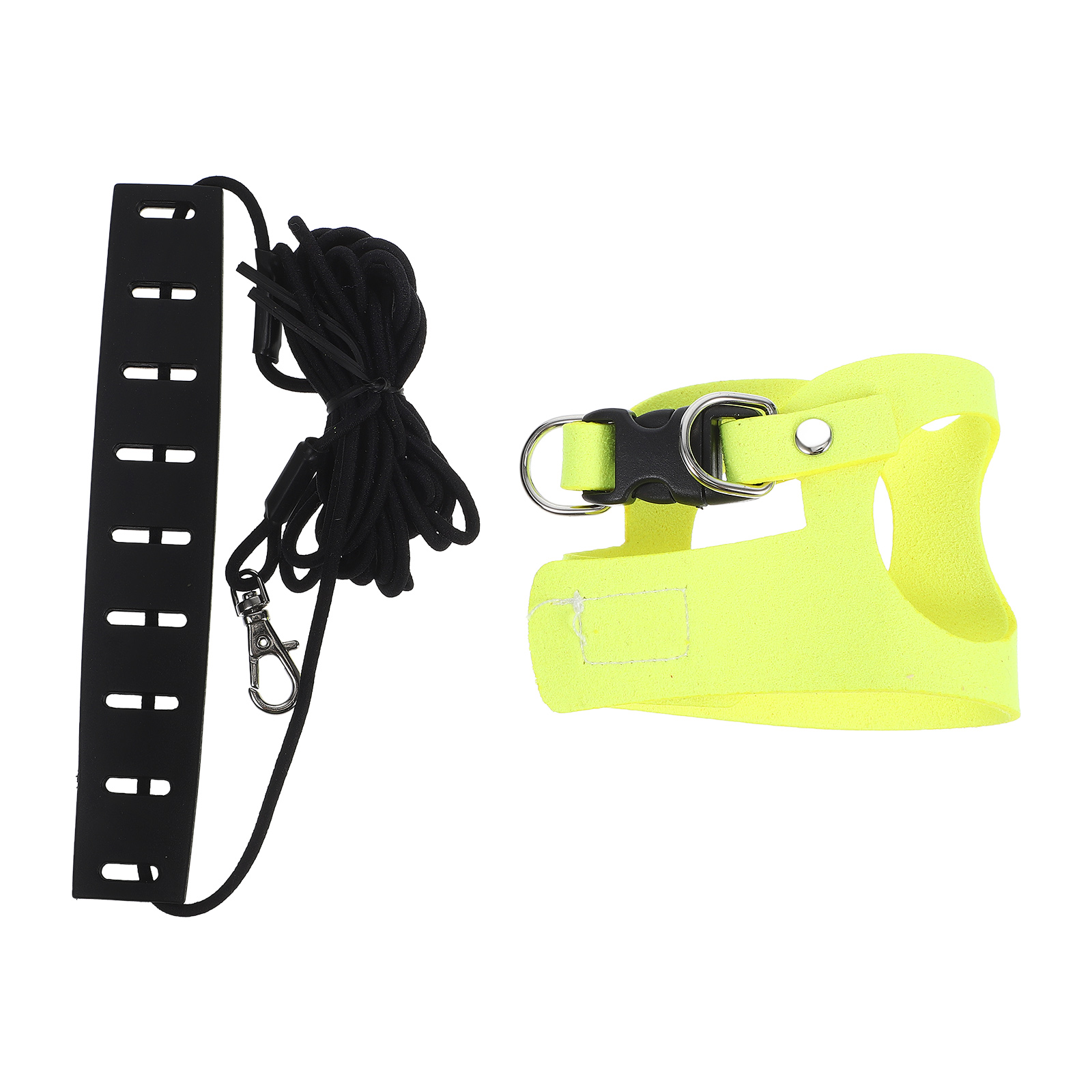 FONDOTIN 1 Set Squirrel Traction Rope In Light Green Pu Leather With ...