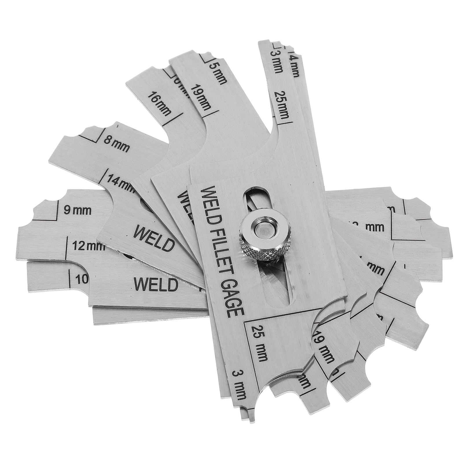 FONDOTIN 1 Set Thickness Gauge Welding Inspection Meter Fillet Weld ...
