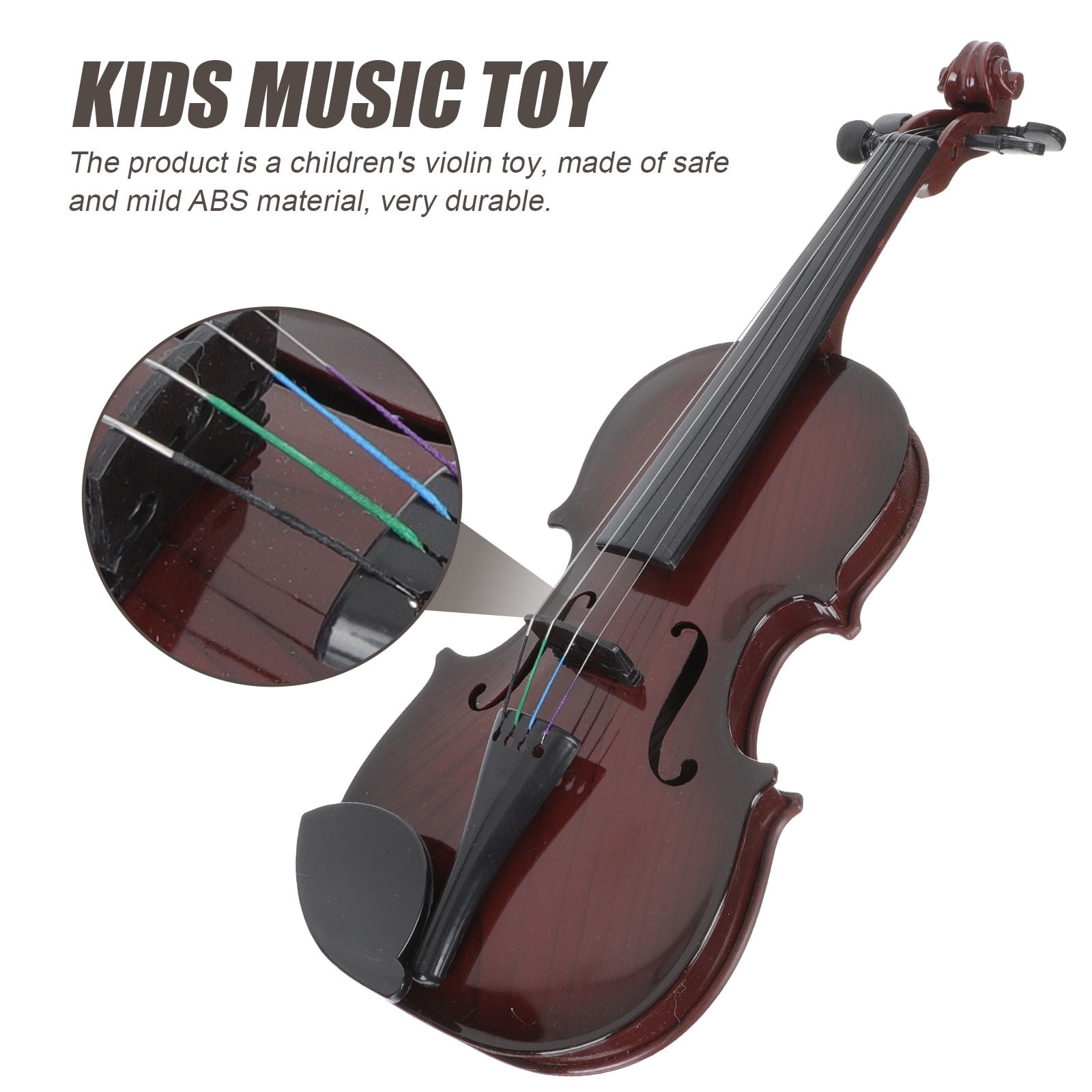 FONDOTIN 1 Set Toy Violin for Children with Design and Realistic Sound ...
