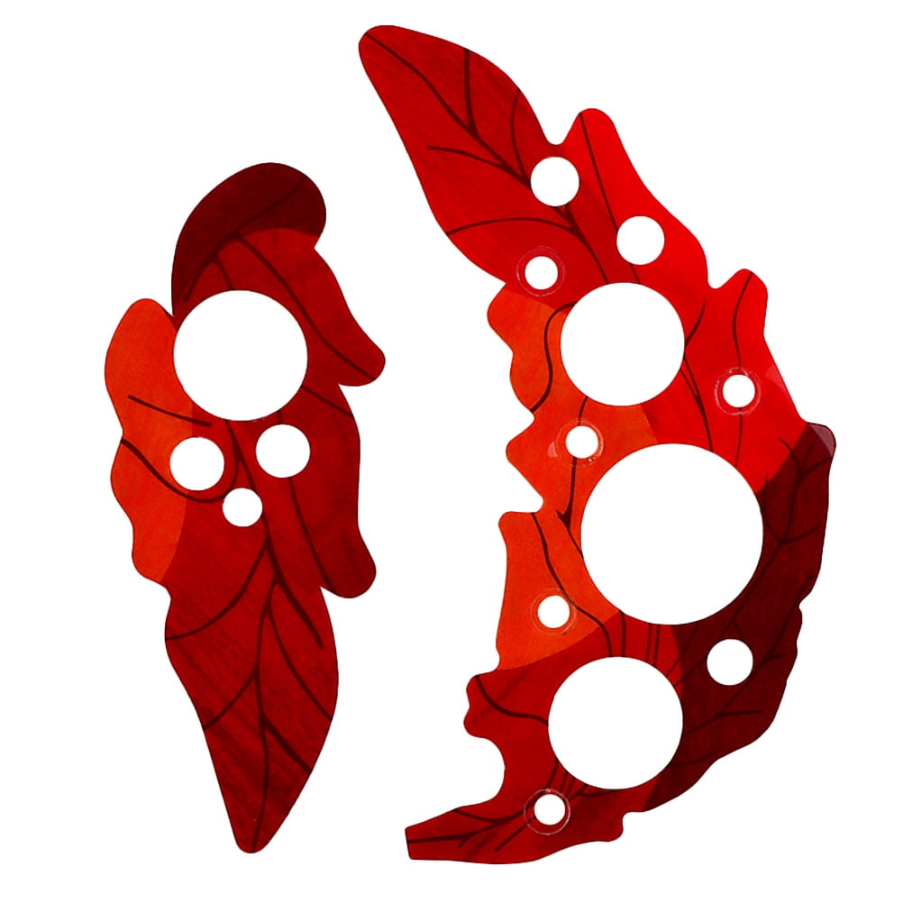 FONDOTIN 1 Set of Impact Protection Guitar Pickguard PVC Leaf Pattern ...