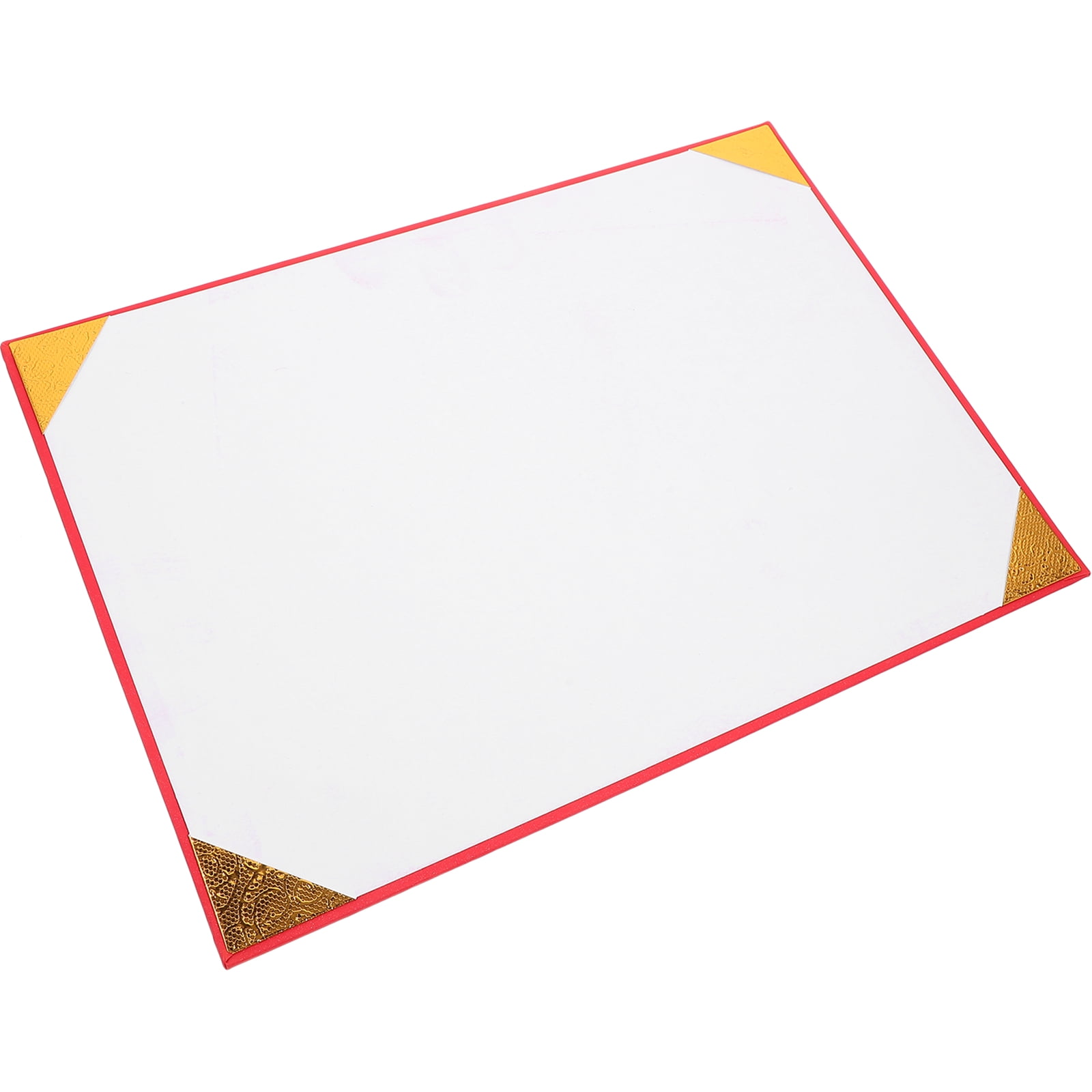 FONDOTIN 1 Sheet Certificate Papers For Diplomas Red Rectangular Design ...