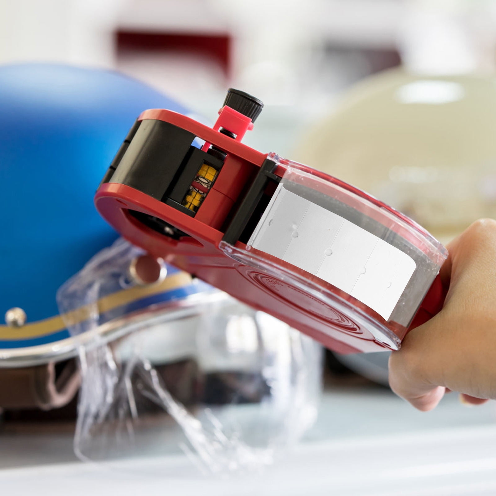 FONDOTIN Paper Price Tags Supermarket Price Tag Paper 10 Rolls 5.1x5 ...