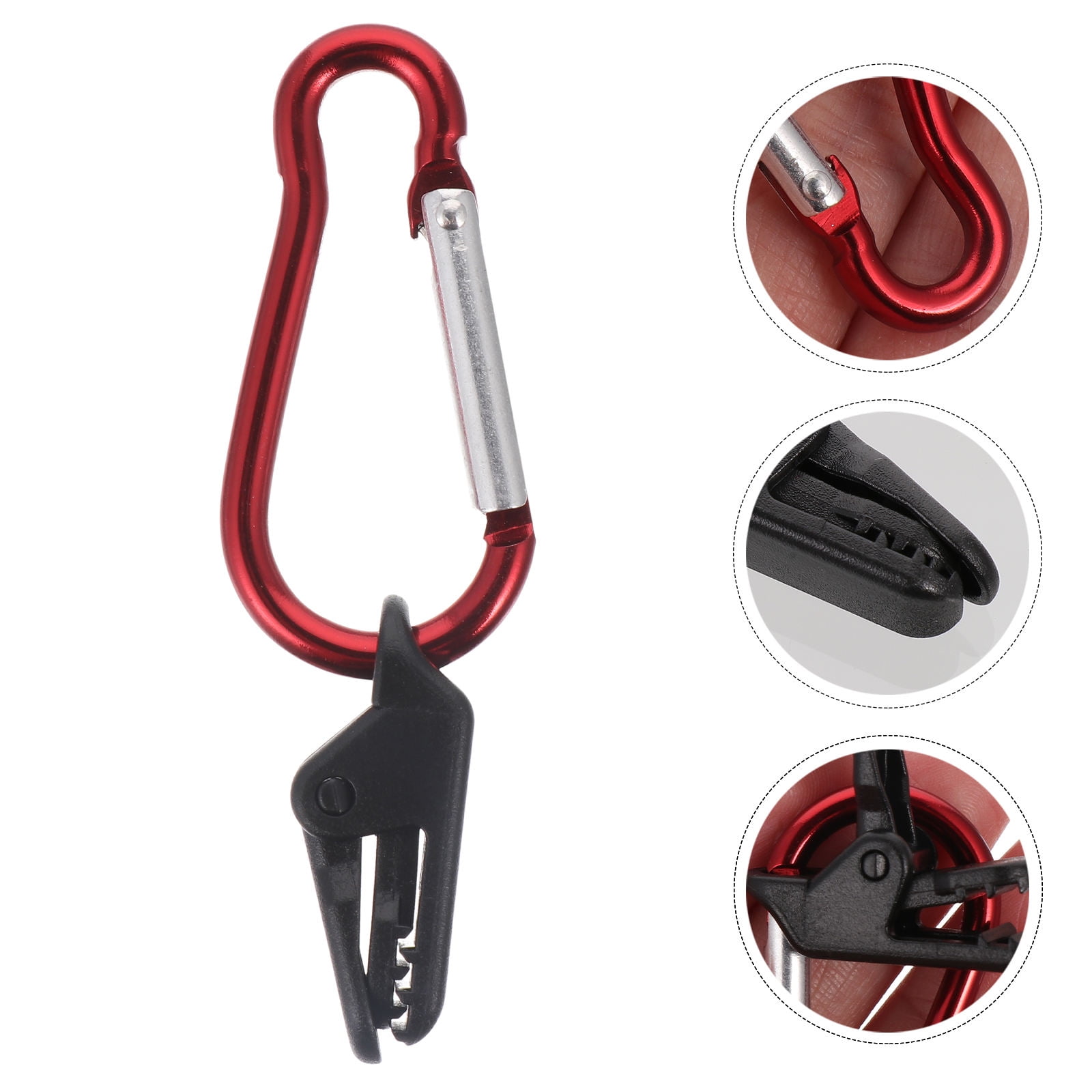 FONDOTIN 10 Sets Camping Tent Hardwares Kits for Withstanding Icy ...