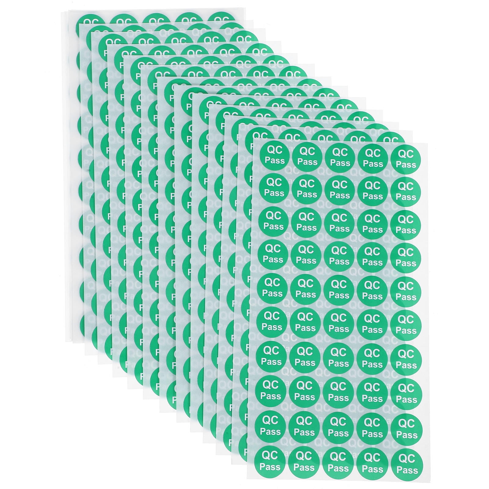 FONDOTIN 1000Pcs Green Round Paper Stickers for Warehouse Product ...