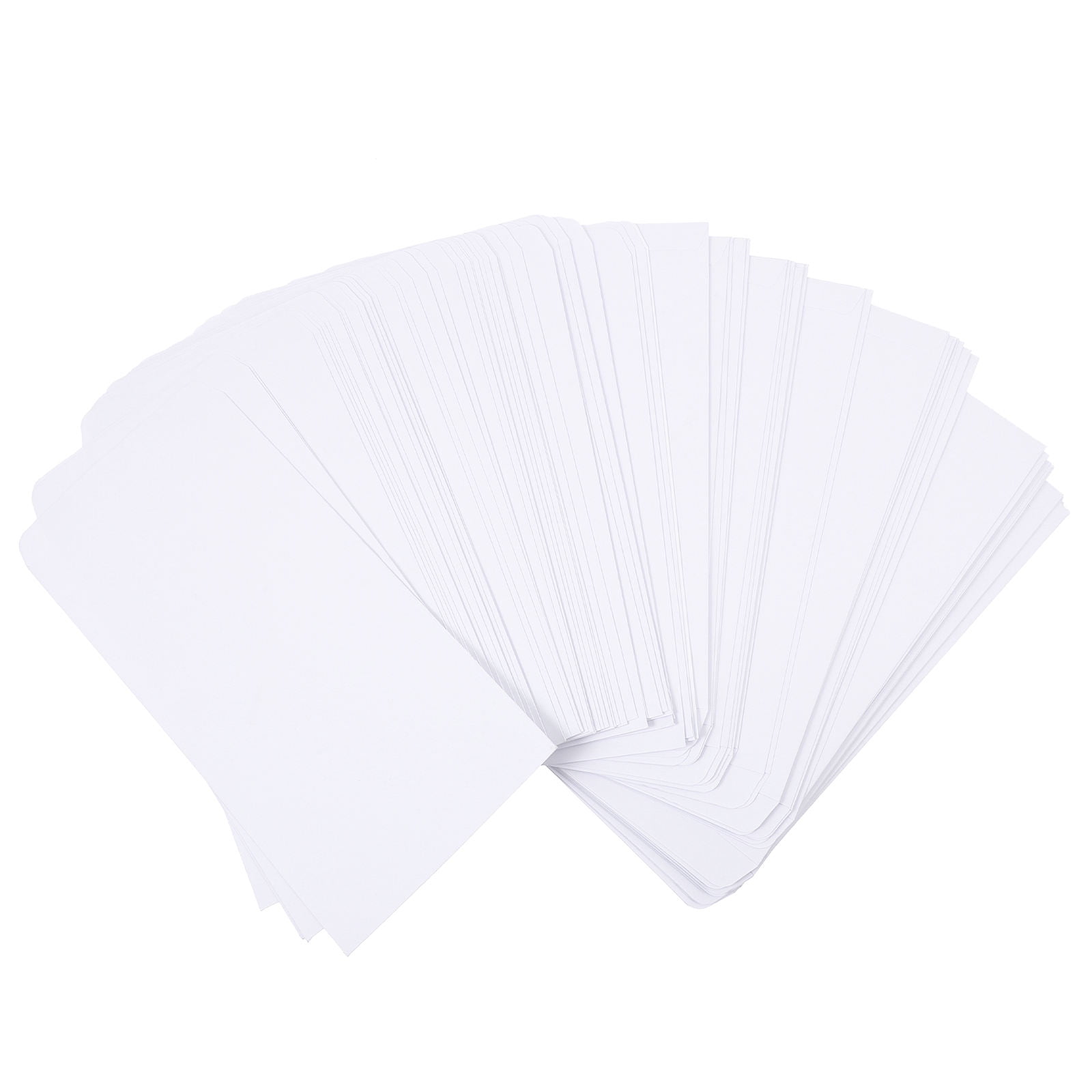 FONDOTIN 100Pcs White Paper Cash Envelopes Strong Tear Resistant for ...
