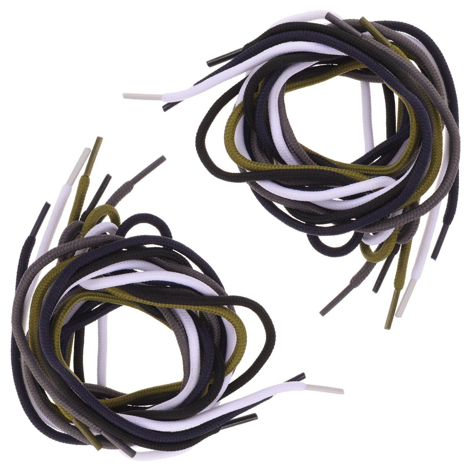 FONDOTIN 10Pairs Replacement Shoe Laces in Assorted Colors for Boots ...