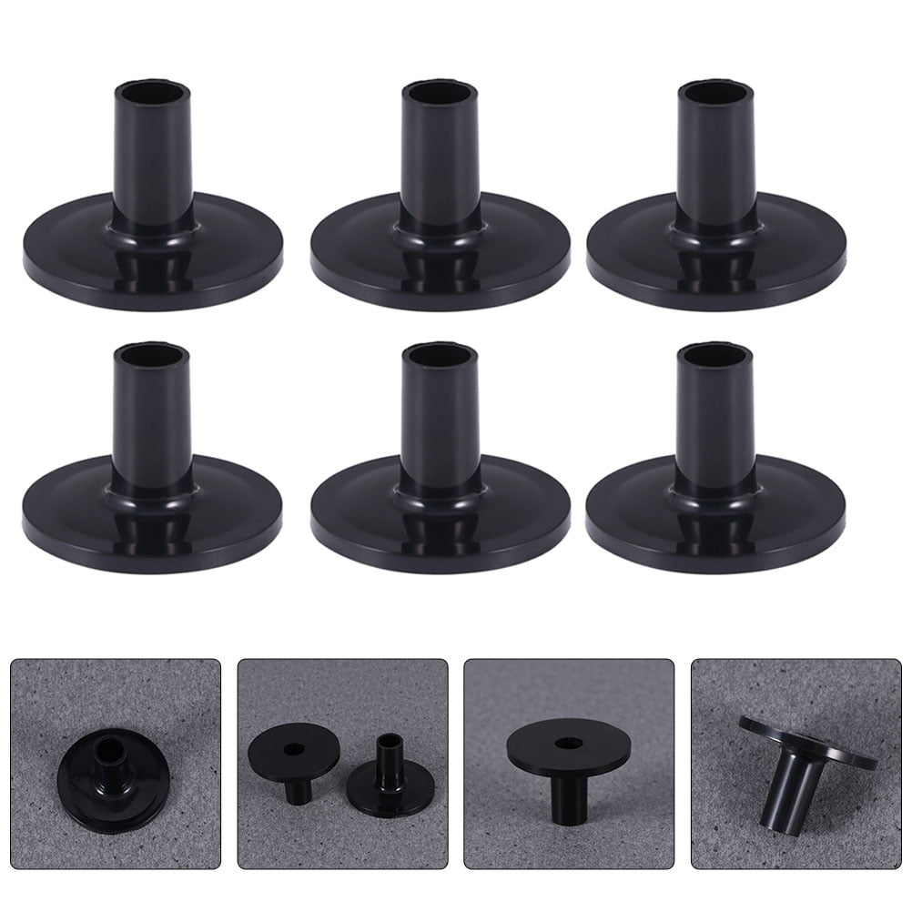 FONDOTIN 10Pcs Black Drum Cymbal Sleeves Plastic Casing Tools for ...
