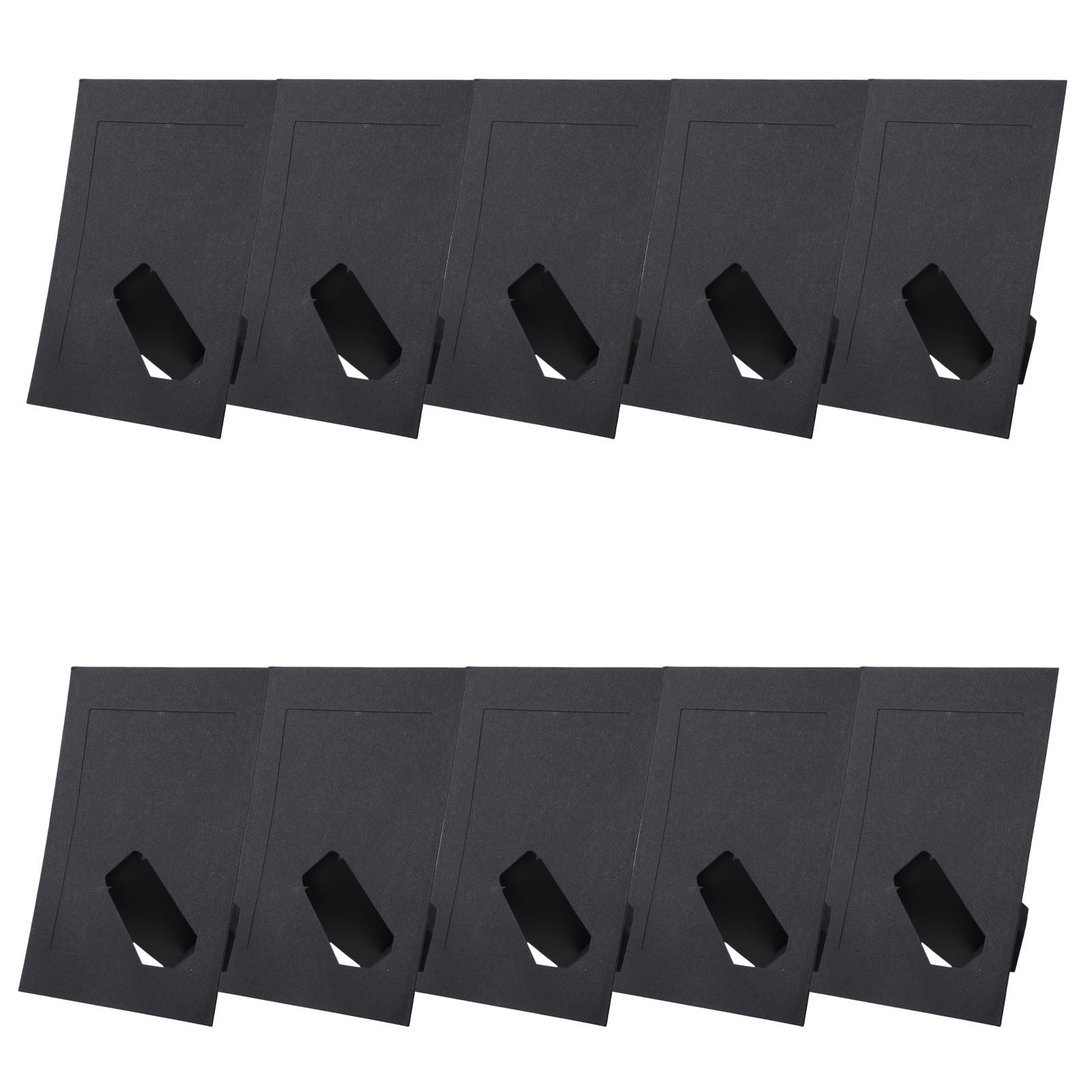 FONDOTIN 10Pcs Rectangular Photo Frame in Black for Home Decoration ...