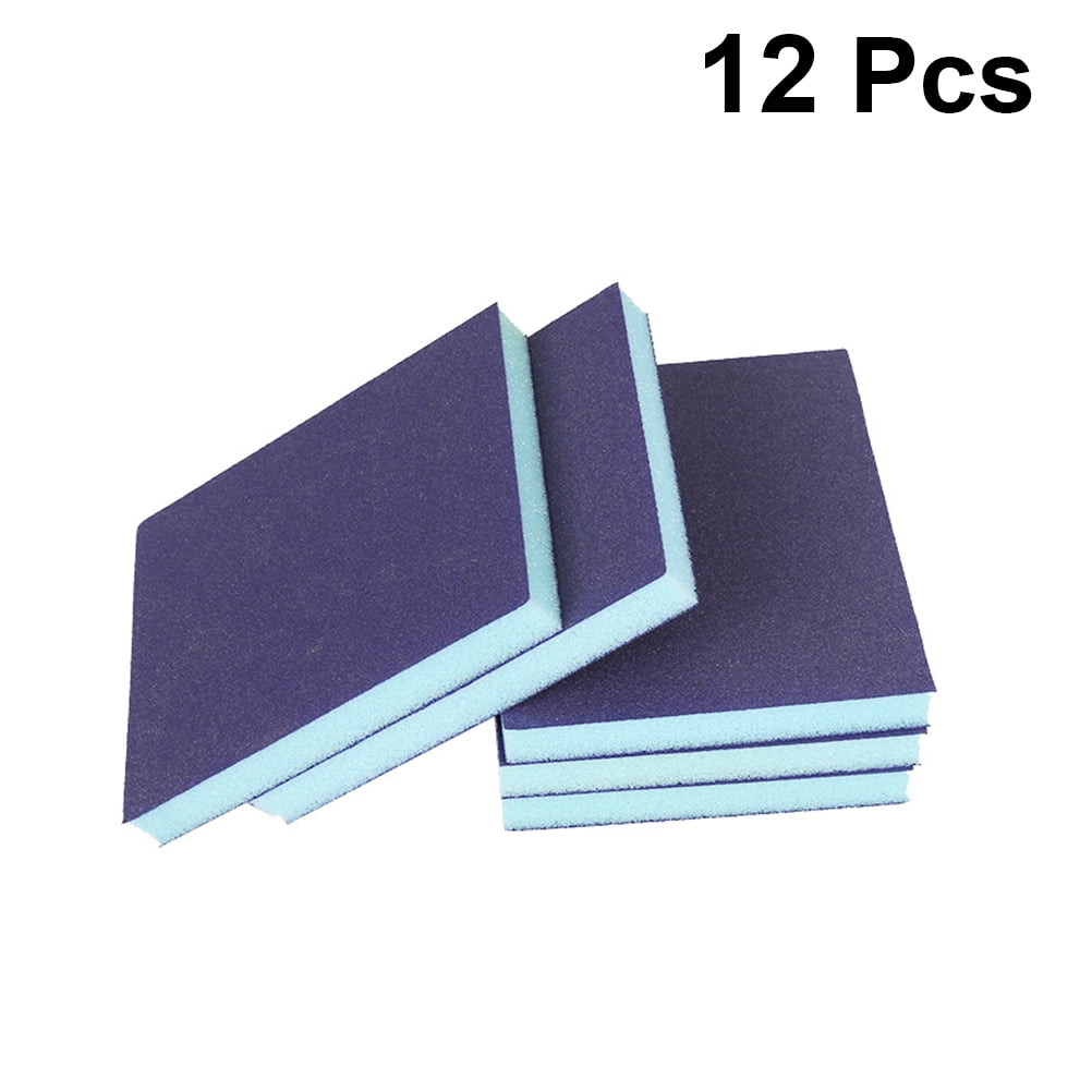 FONDOTIN 12-Pcs Fine and Uniform Particles Sanding Sponge for ...