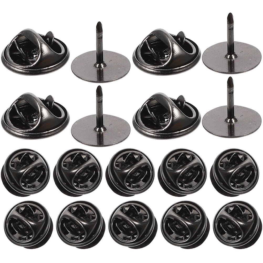 FONDOTIN Tie Pin Locking Pin Backs Copper Black 120 Sets - Walmart.com