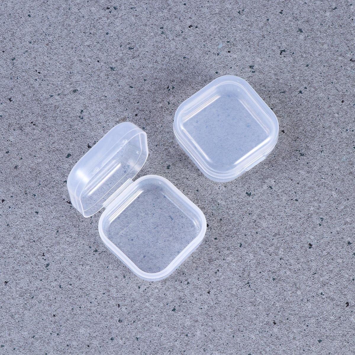 FONDOTIN 12Pcs Craft Organizer Box Portable Mini Container Display Box ...