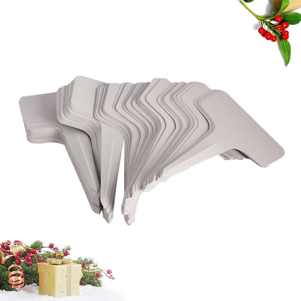 FONDOTIN 150Pack White T-Type Plant Nursery Labels for Garden Tagging ...