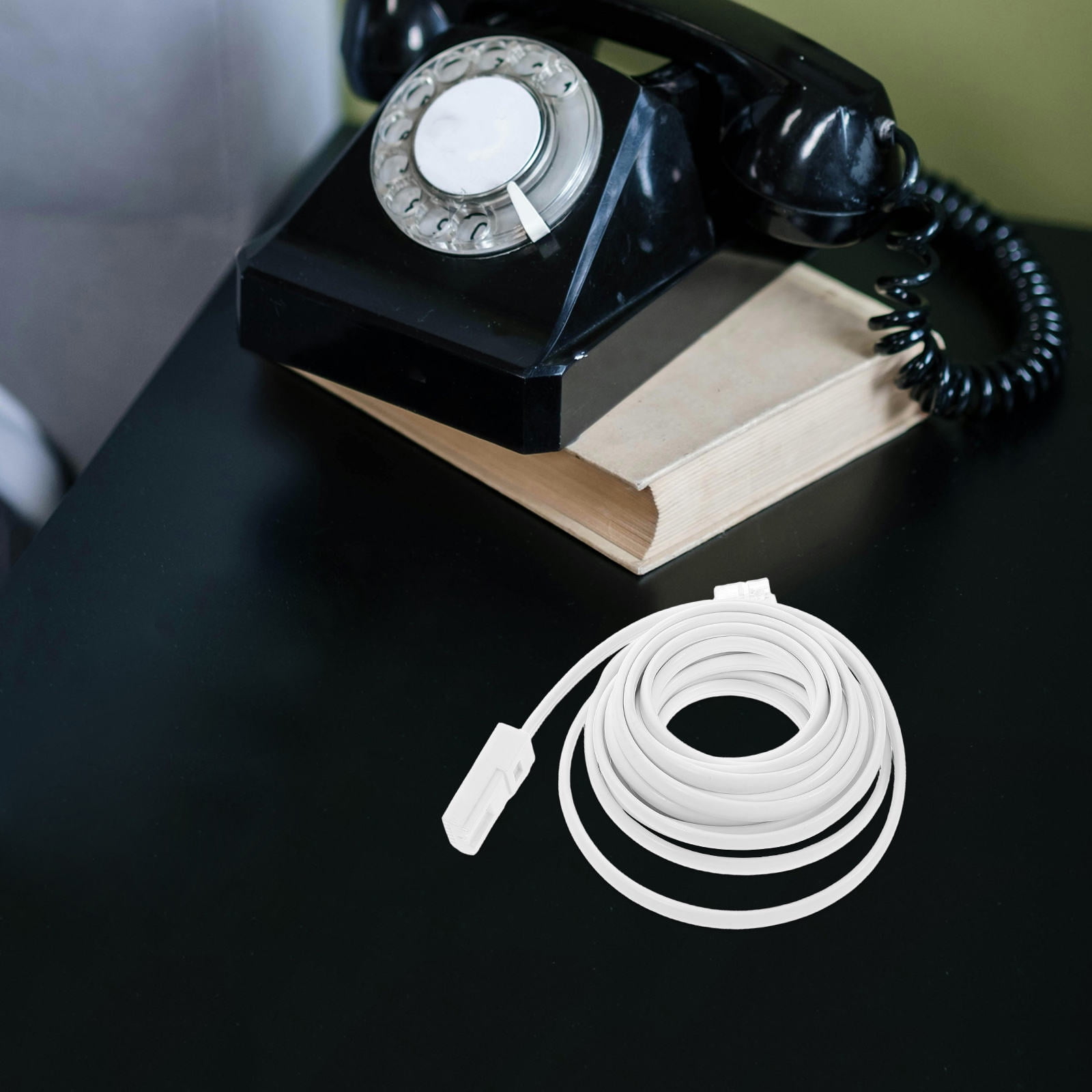 FONDOTIN 1Pack 300Inch Long Landline Cable for Communication - Walmart.com