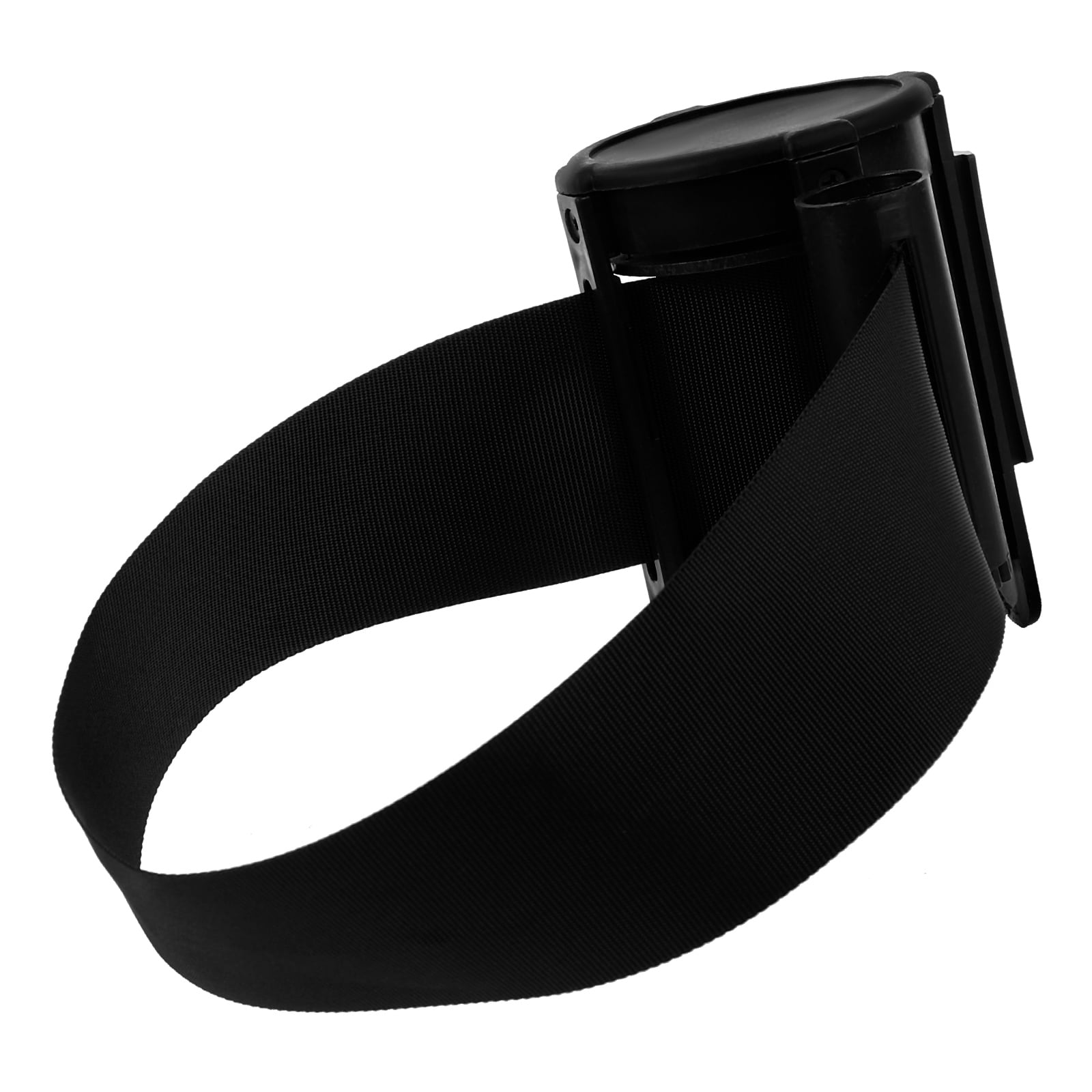 FONDOTIN 1Pack Black Retractable Caution Belt For Public Areas And ...