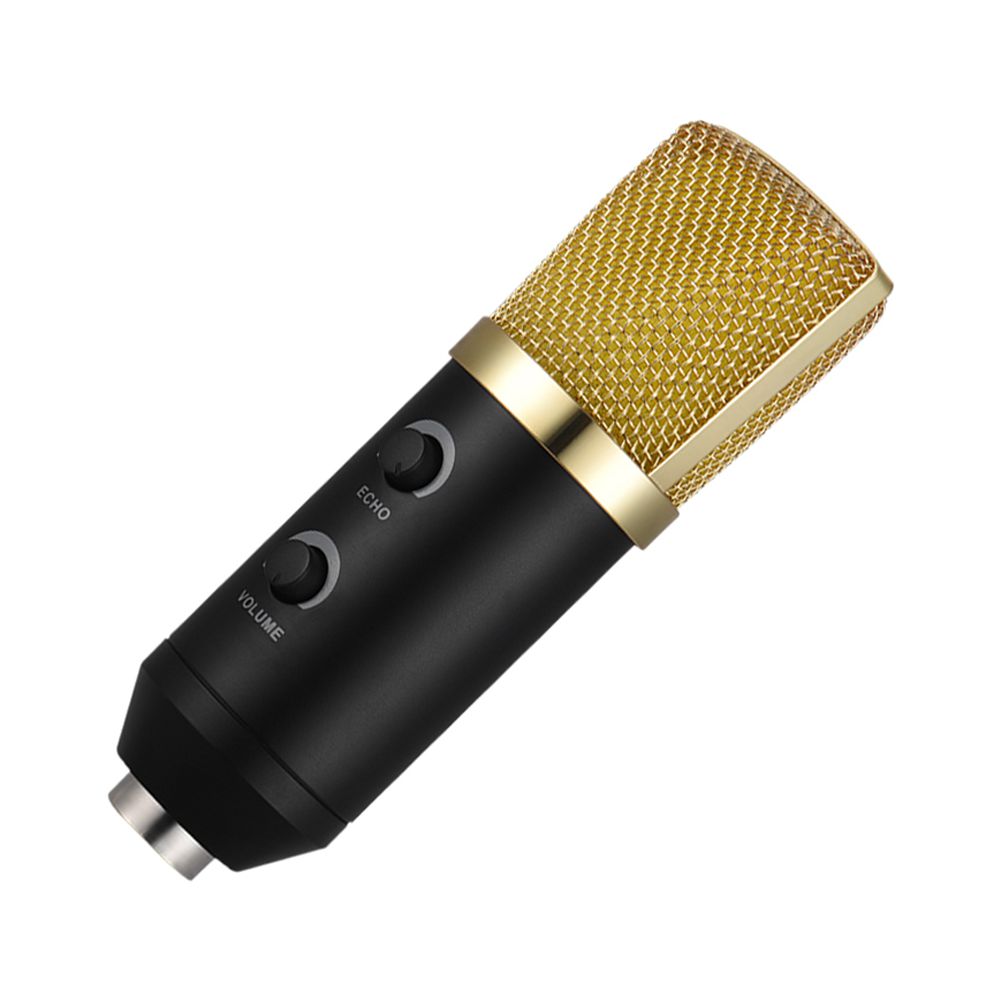 FONDOTIN 1Pack Golden Condenser Microphone for Broadcasters with High ...