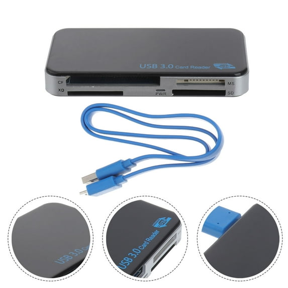 FONDOTIN 1Pack Metal and Plastic Compact Flash Multi Reader for ...