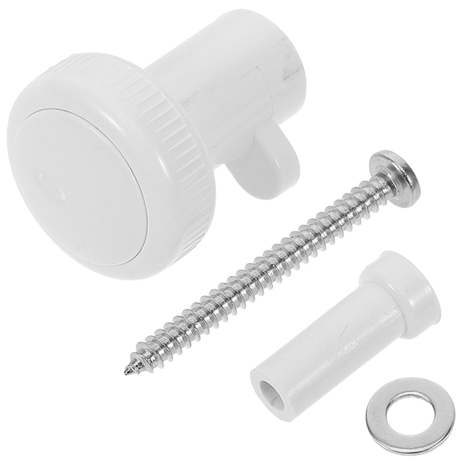 FONDOTIN 1Pack Modern White Plastic Window Handle for Glass Windows ...