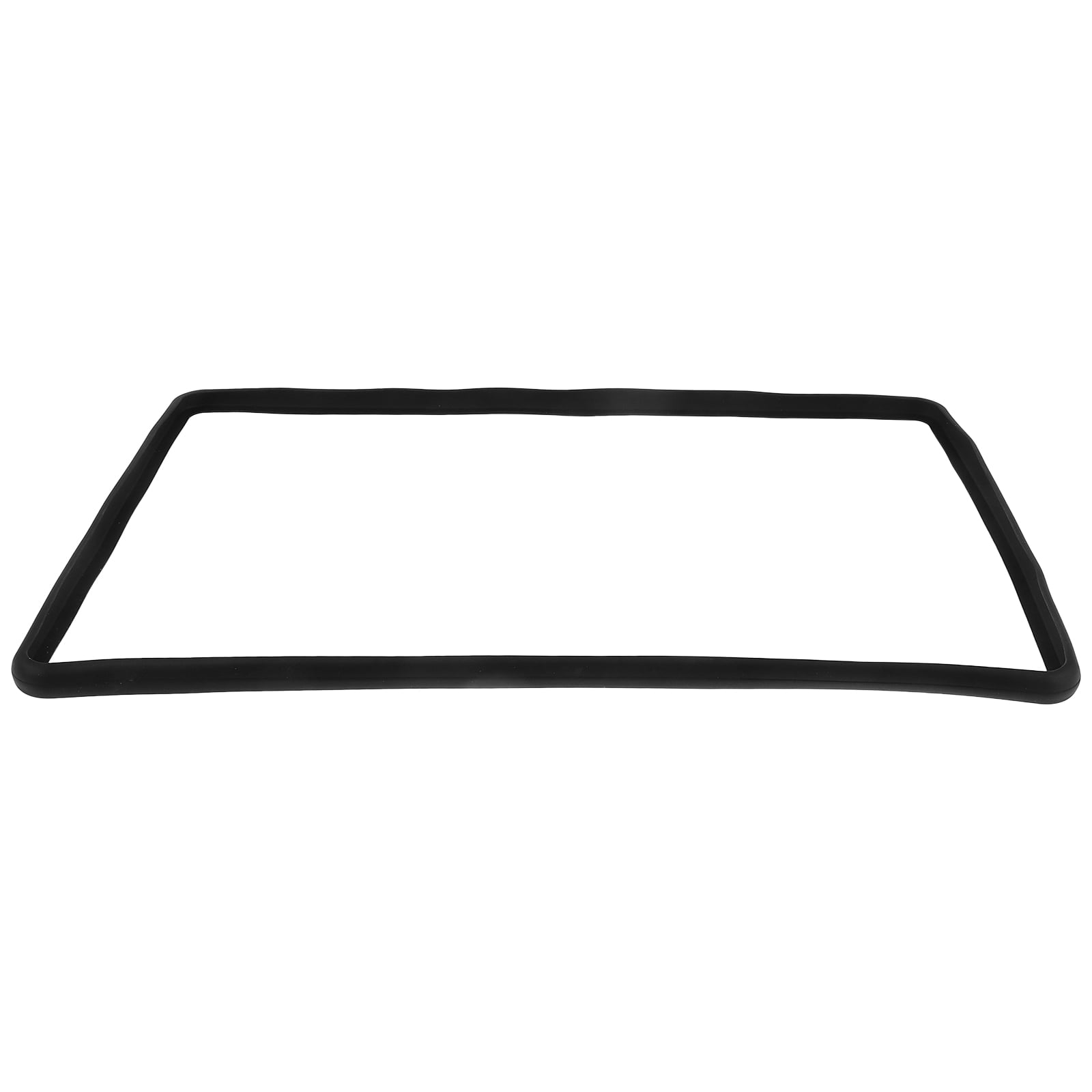 FONDOTIN 1Pack Rectangular Black Silicone Car Screen Frame Protector ...