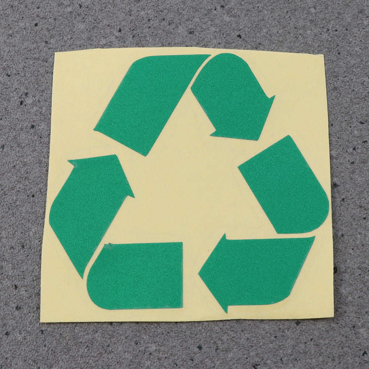 FONDOTIN 1 Reflective Recycle Logo Self-Adhesive Sticker Decal for ...