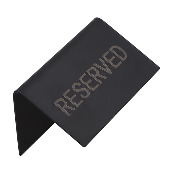 Reserved Signs Chairs