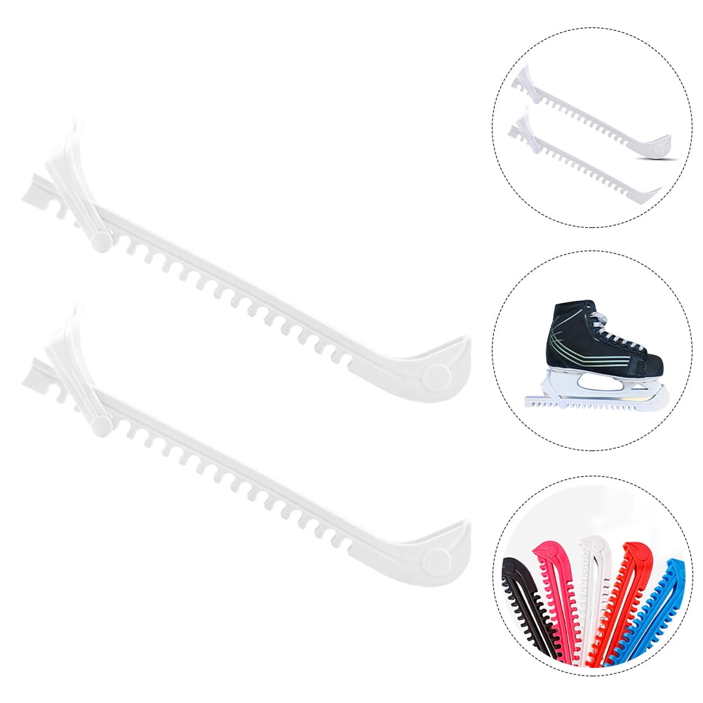 FONDOTIN 1Pair White Skate Guards Practical Blades Covers with ...