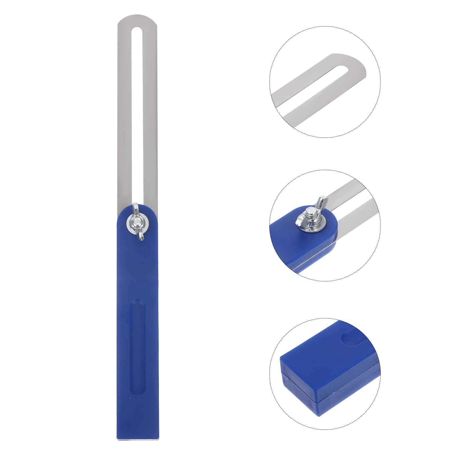 FONDOTIN Adjustable Measuring Tool Woodworking Angle Ruler Plastic 1Set ...