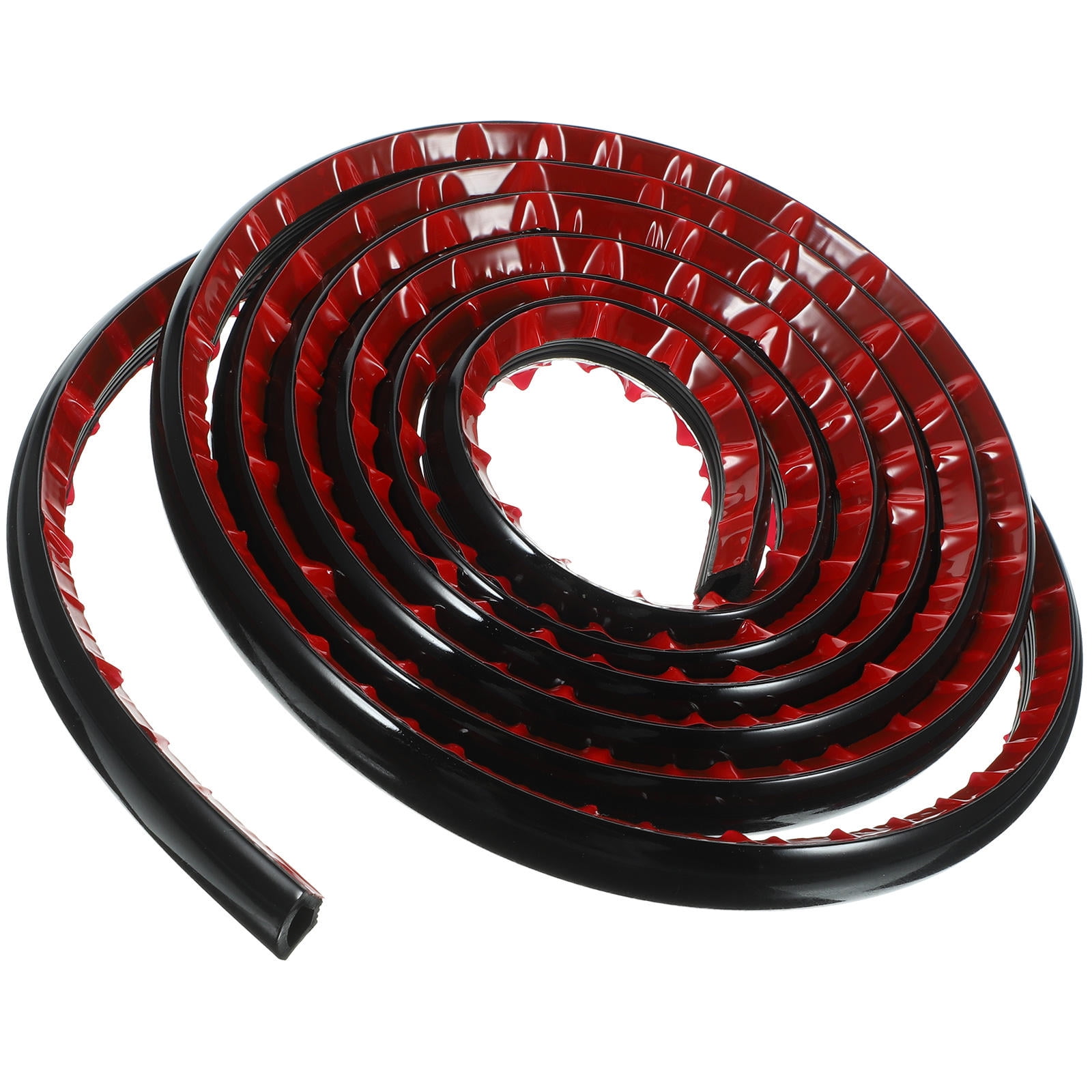 FONDOTIN 1Pcs Flexible Trim Molding Peel and Stick Caulk Strip Black ...