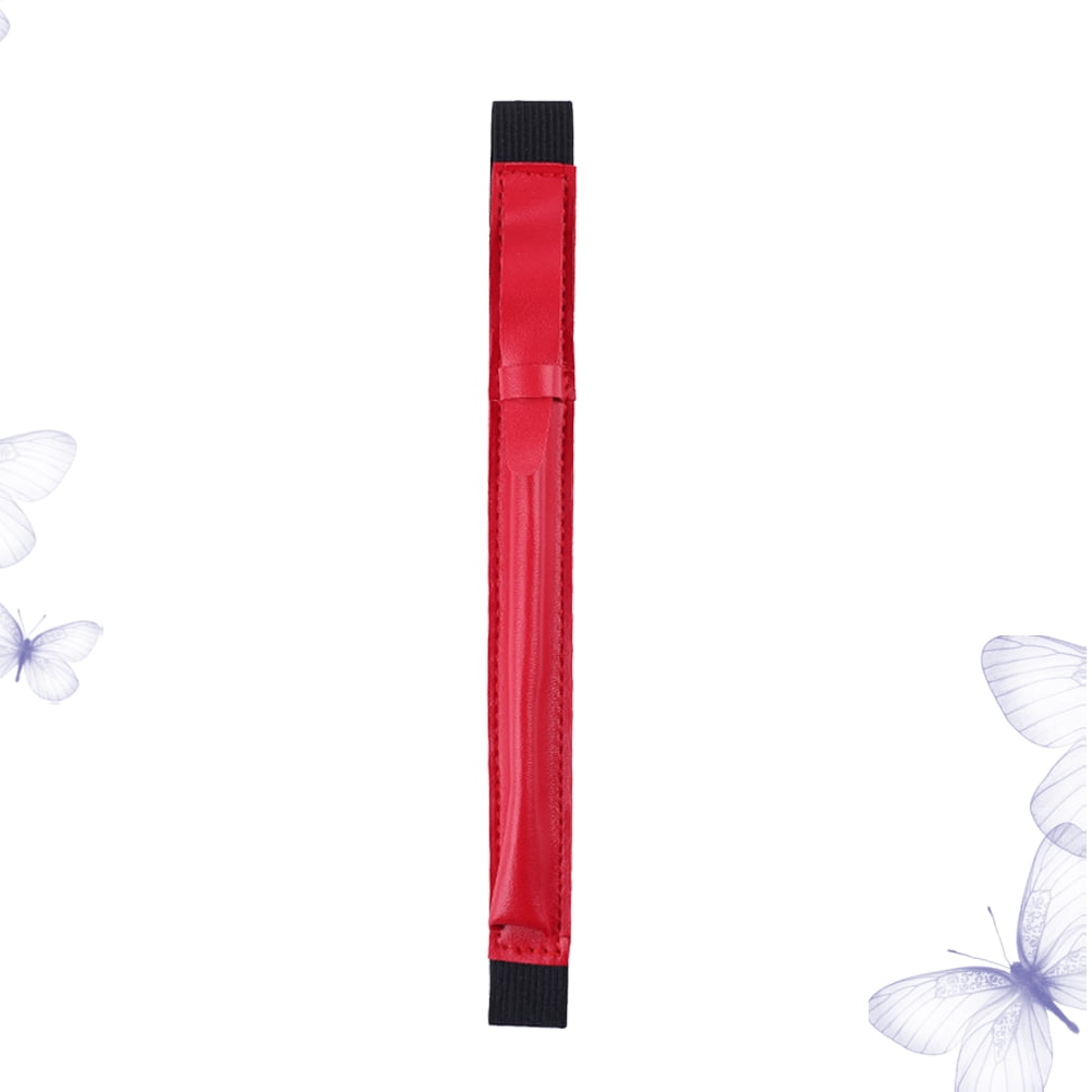 FONDOTIN 1Pcs Pen Pocket Protector in Red Leather for Touch Pen Safety ...