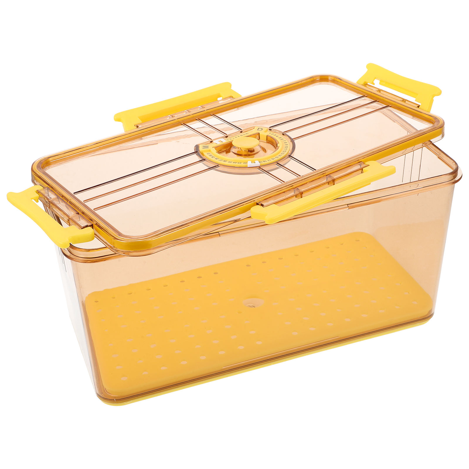 FONDOTIN Bread Holder Toast Case Yellow Plastic 1Pcs - Walmart.com