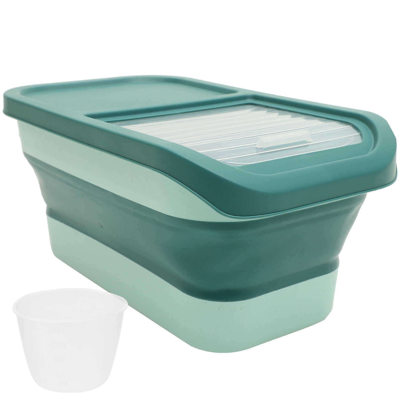 FONDOTIN 1Pcs Rice Containers with Large Capacity and Sliding Lid ...