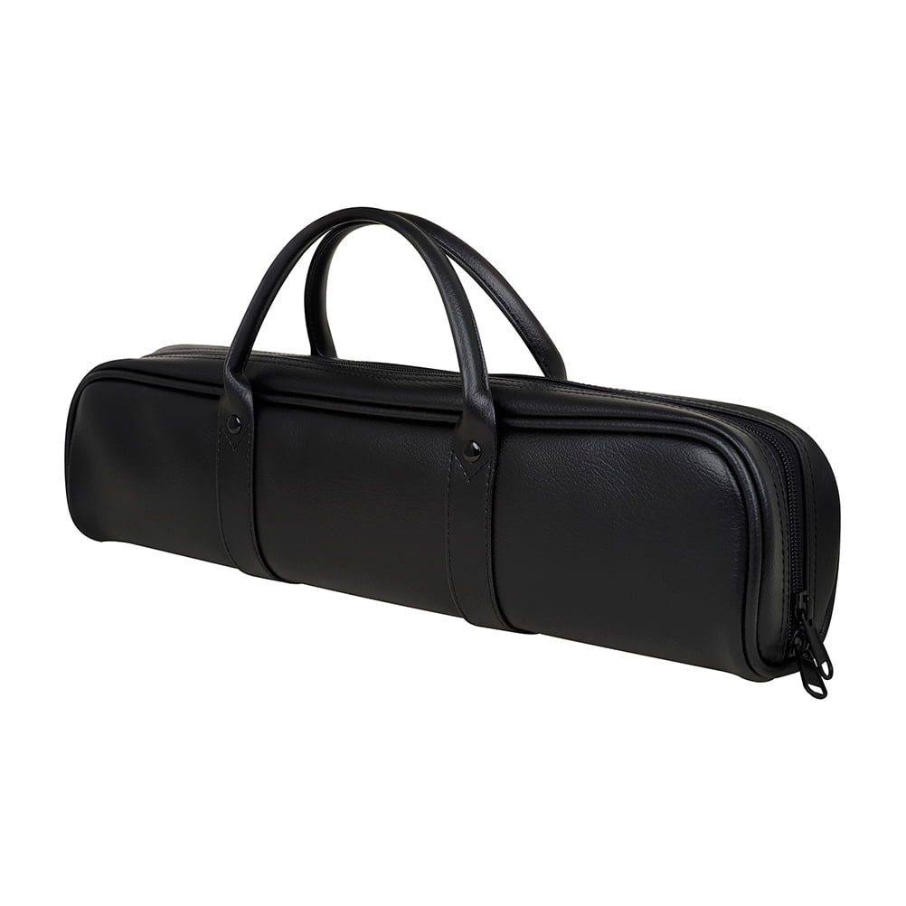 FONDOTIN Musical Instrument Storage Bag Black Leather 1Pcs 17.3X4.1X3 ...