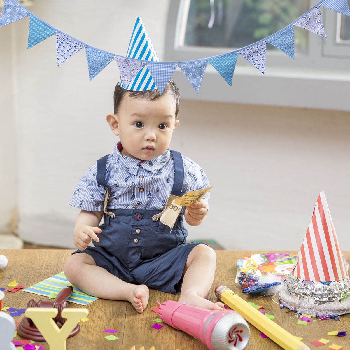 FONDOTIN 1Pcs Triangle Pennant Flags Banner for Graduation Celebrations ...