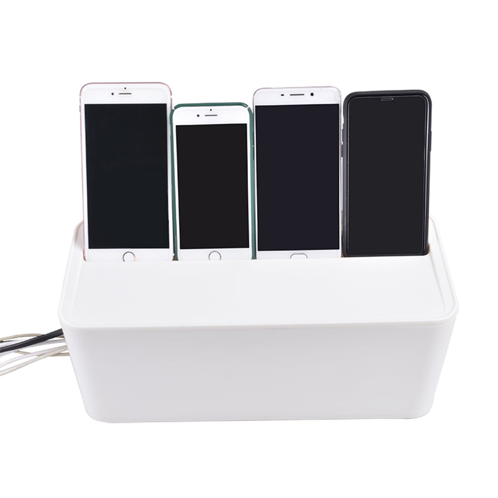 FONDOTIN 1Pcs Wire Organizer Container Rectangular Shape for Electronic ...