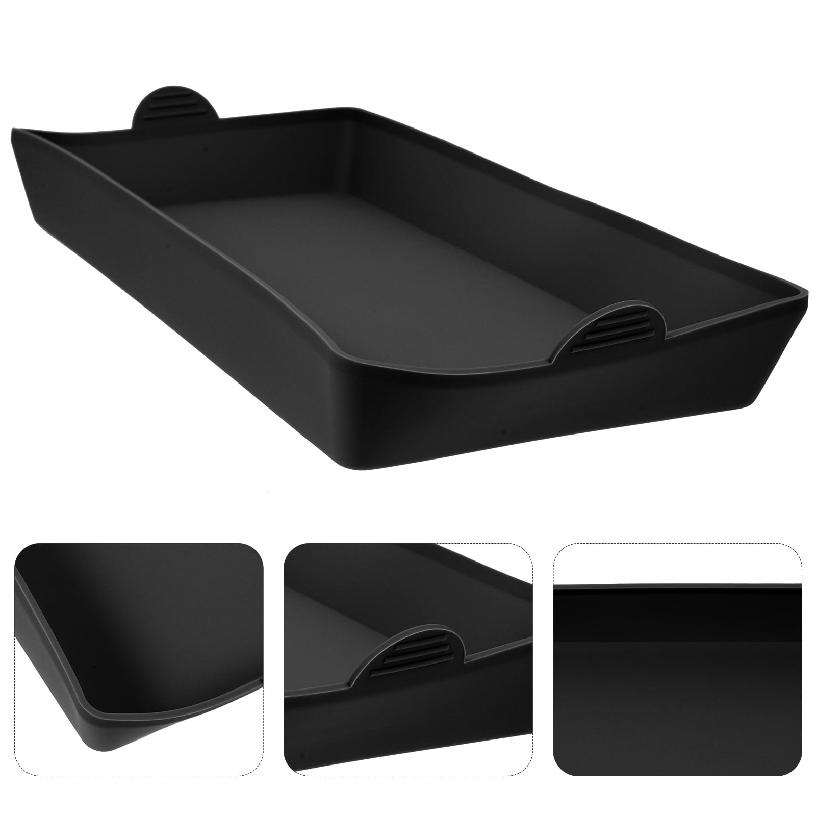 FONDOTIN 1Set Baking Pot Non-stick Silicone Rectangular for Cooking ...