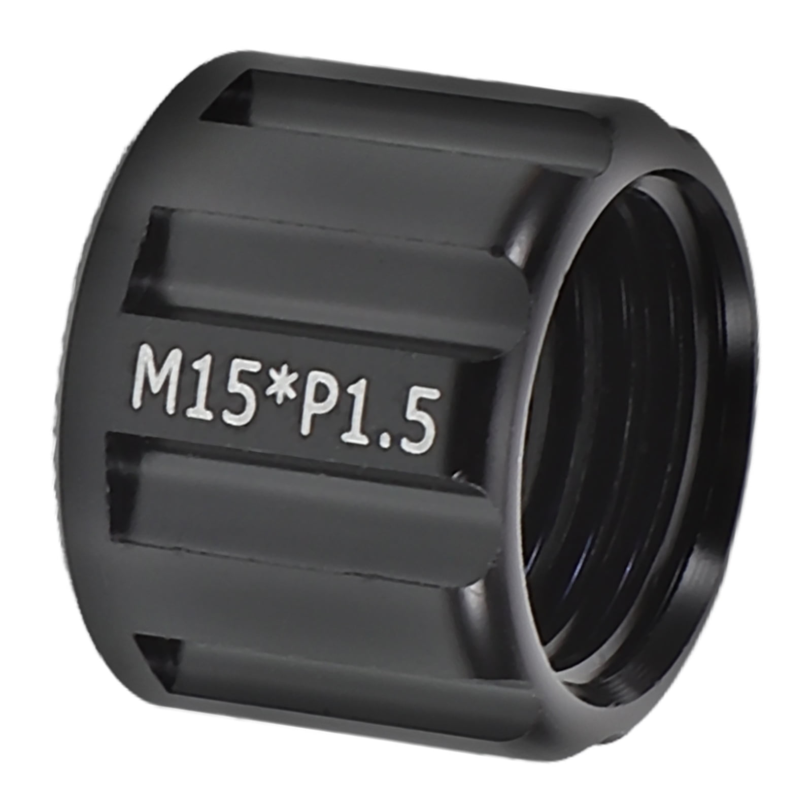FONDOTIN 1Set Thru Axle Nut for Cyclists in Mountain Biking Black ...