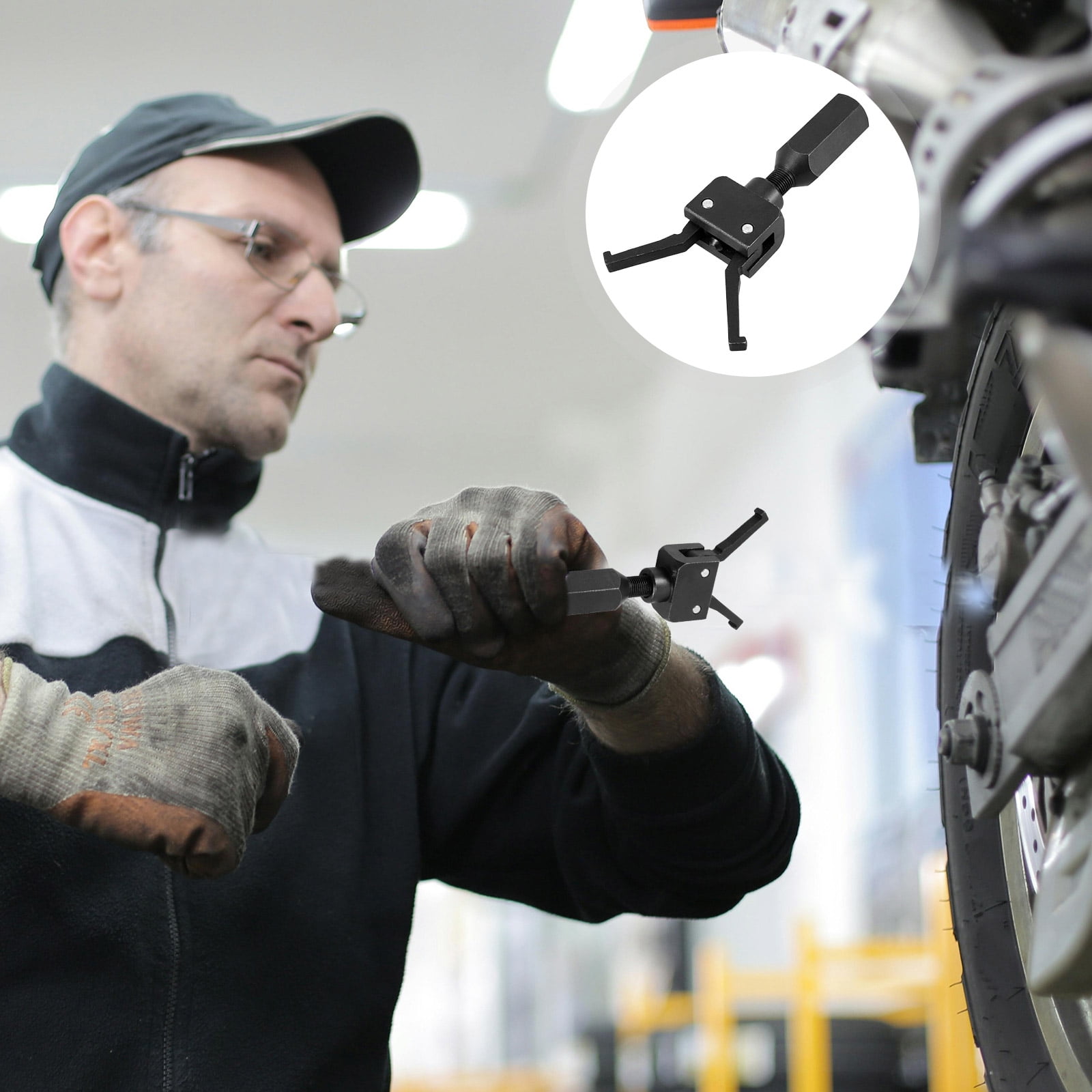 FONDOTIN 1Set Slide Hammer Puller Industrial Use Threaded Rod ...