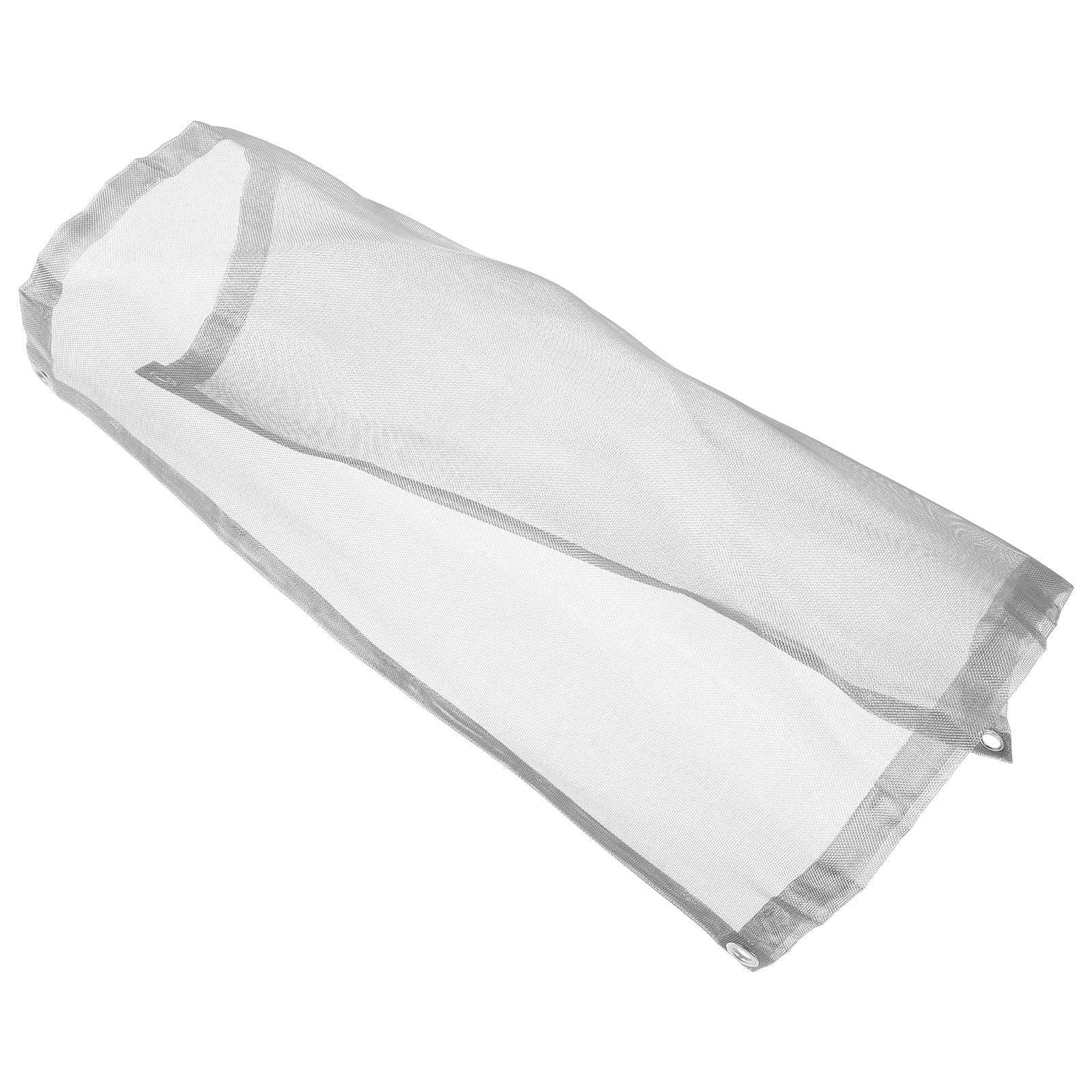 FONDOTIN Camping Bonfire Rack Net Campfire Mesh Mat Silver Stainless ...