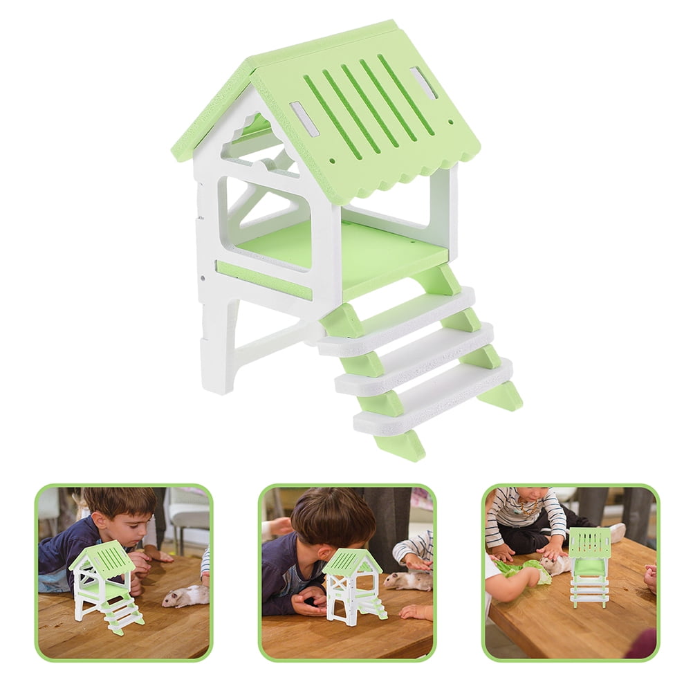 FONDOTIN 2 Sets Small Pet Hideout Light Green PVC Playing Indoor Pet ...