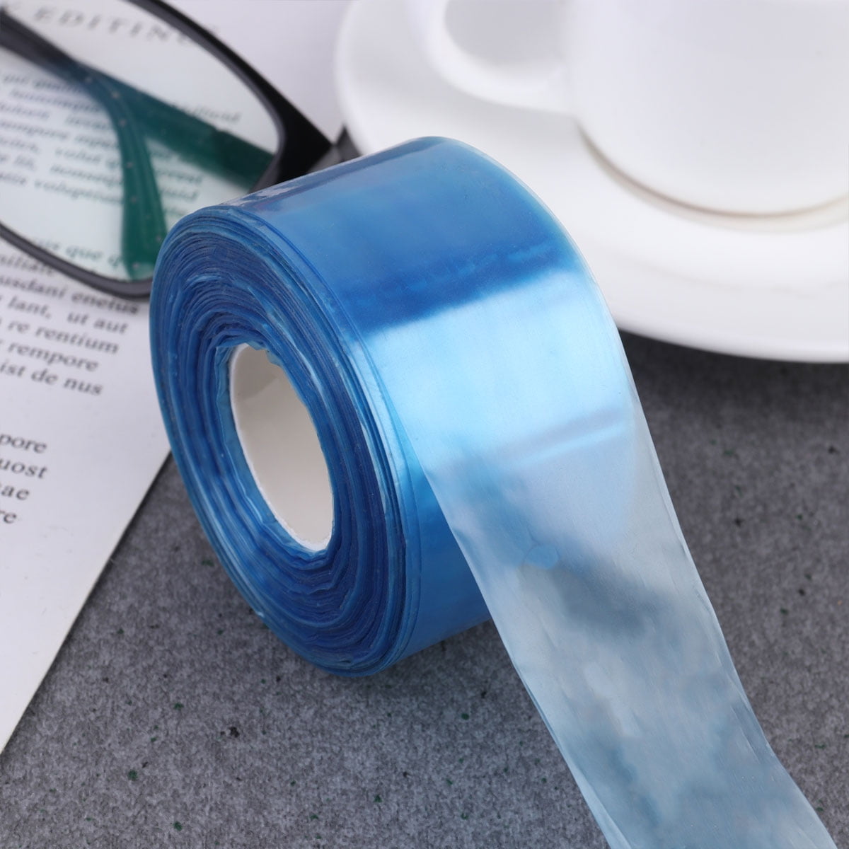 FONDOTIN 200Pcs Blue Plastic Glasses Legs Cover for Eyeglasses and Hair ...