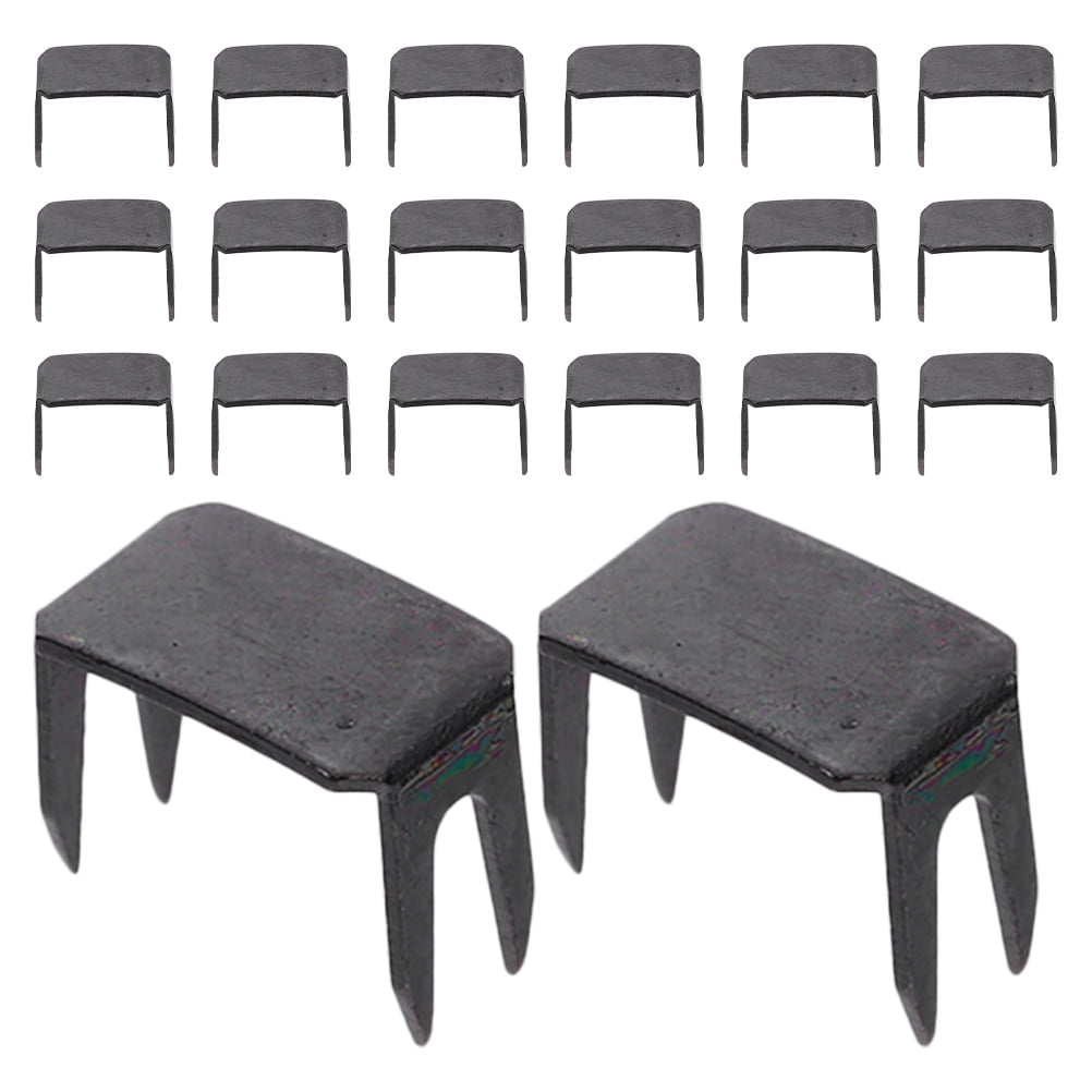 FONDOTIN 20Pcs Zipper Repair Kit Metal Head Sliders Retainer Insertion ...