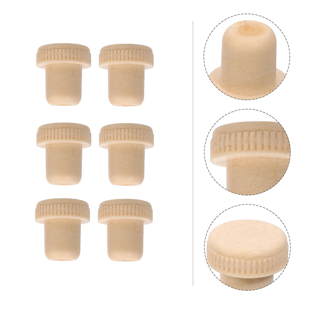 FONDOTIN 24Pack Bottle Stoppers for Glass Bottles Cork Stopper Rubber ...