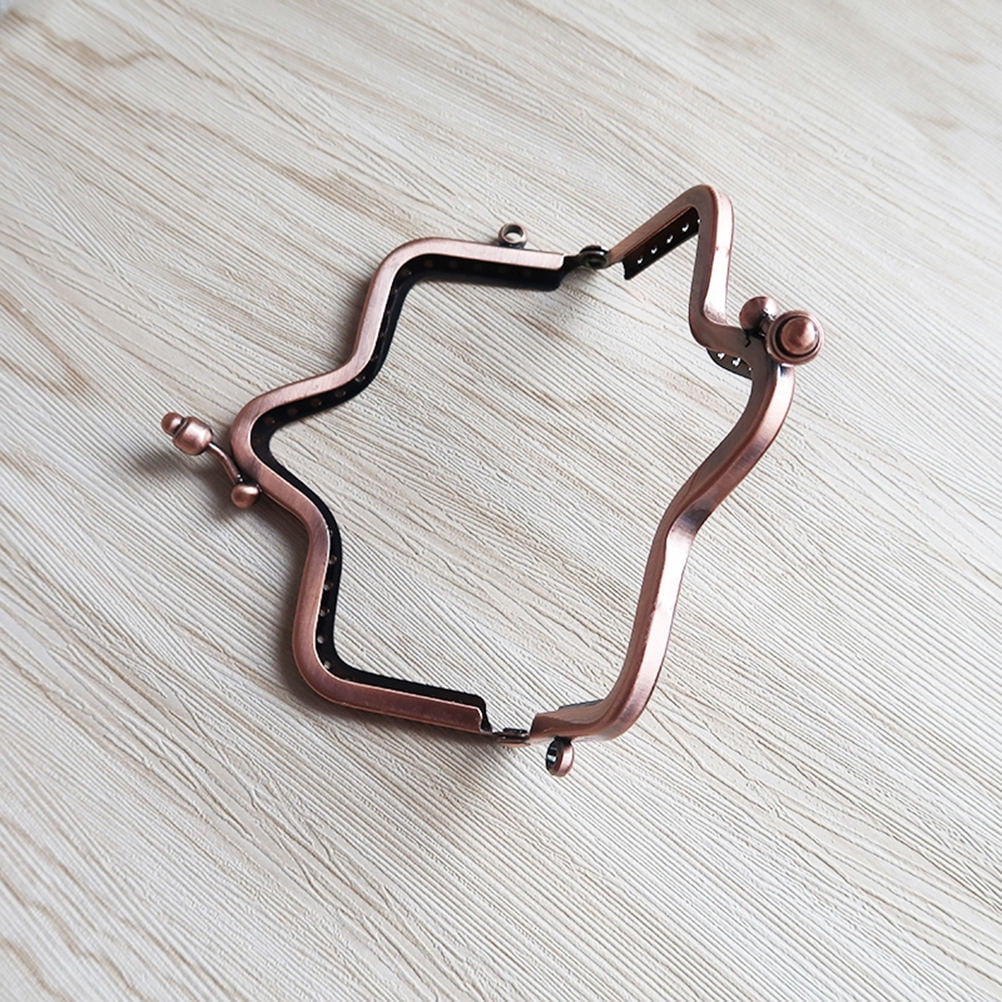 FONDOTIN 24Pcs Purse Closures for Bag Making Rose Gold Metal Purse ...