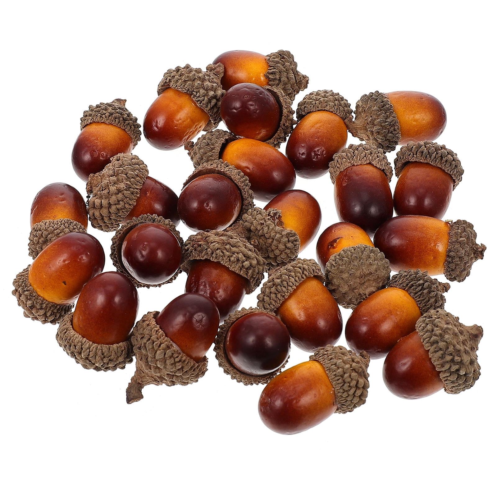 FONDOTIN 25Pcs Foam Acorns for Rustic Farmhouse Style and DIY Crafts ...
