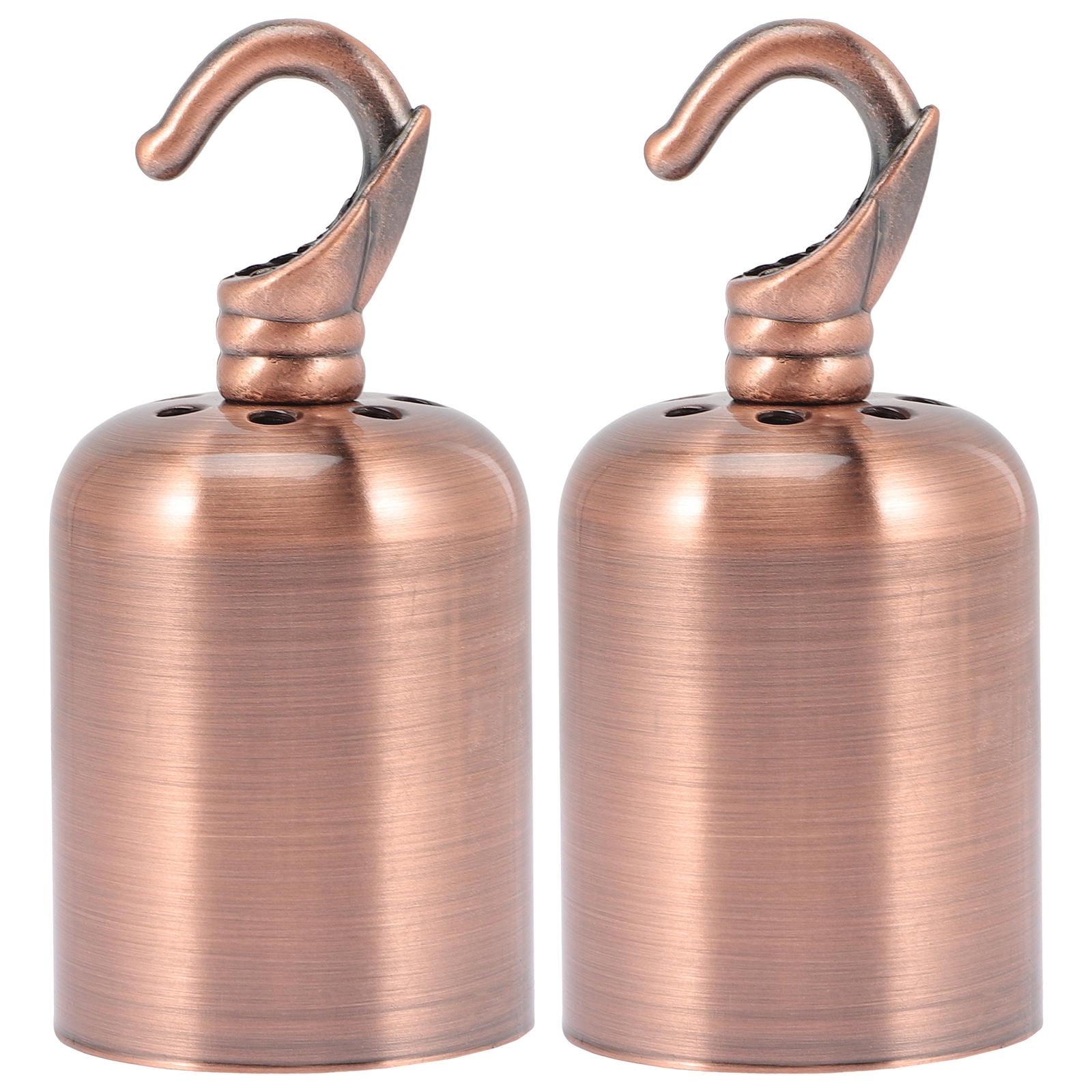 FONDOTIN 2Pack Metal E27 Base Bulb Holder for Lamp Fitting in Corridor ...