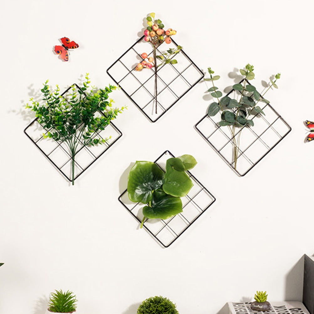 FONDOTIN 2Pack Photo Grid Panels with Metal Mesh Design for Home and ...