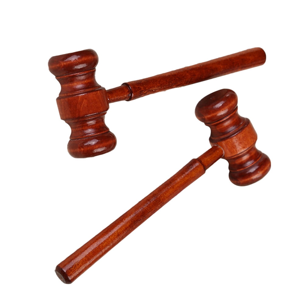 FONDOTIN 2Pcs Judge Hammer Mallet Toy for Boys and Girls Educational ...